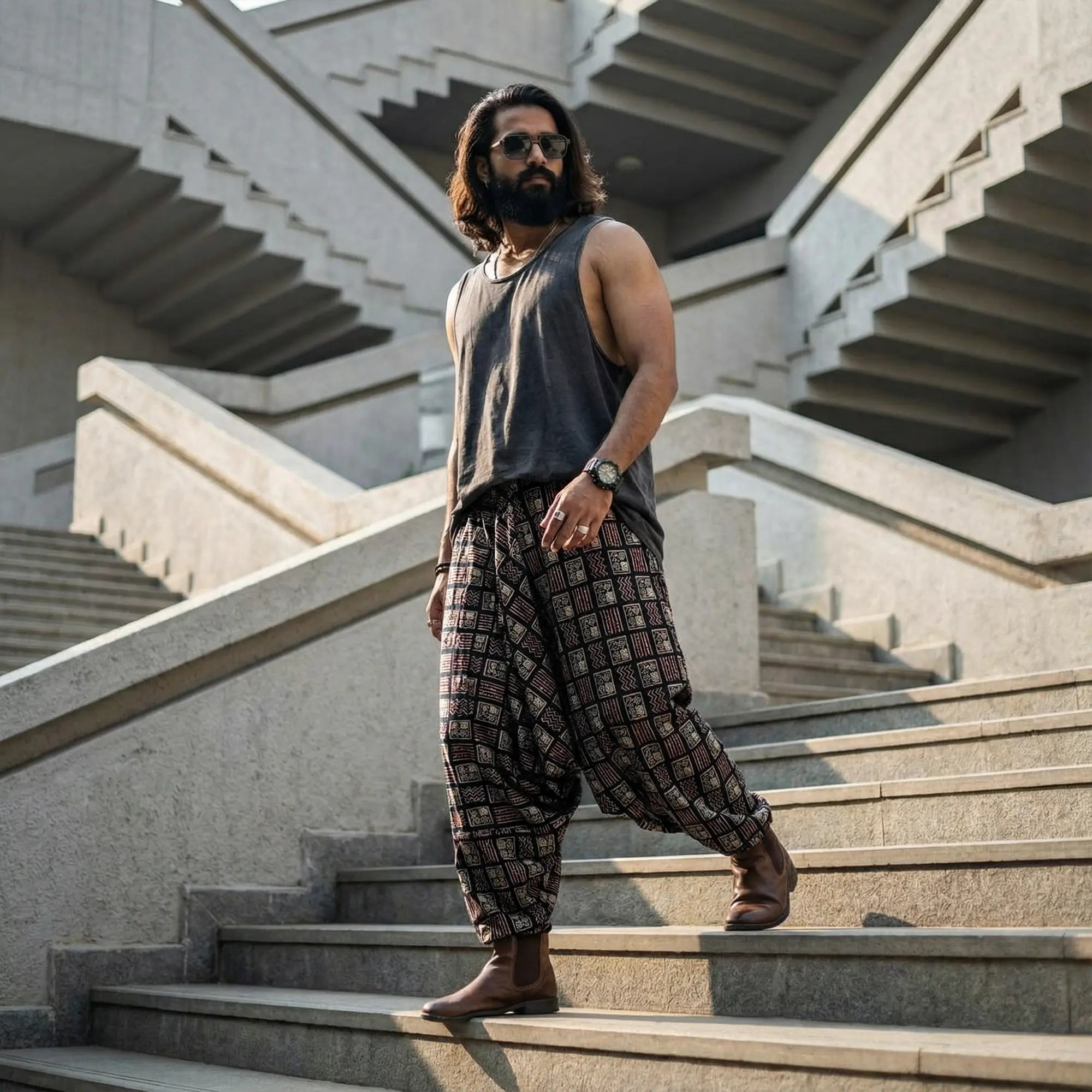 Zig Pop | Unisex Harem Pant – Dopehead Stores