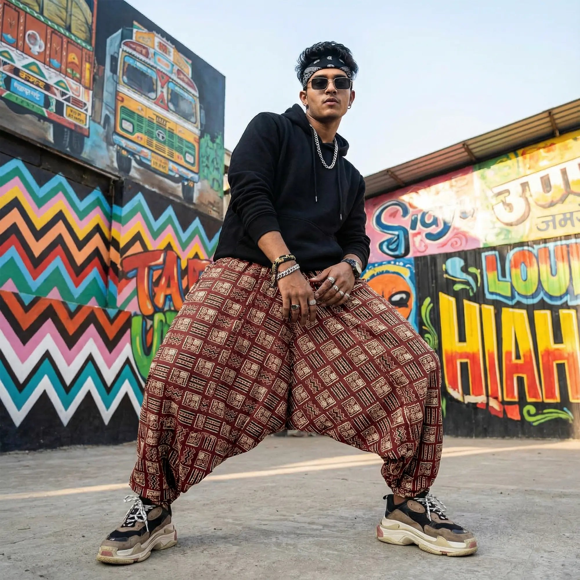 Zing Funk | Unisex Harem Pant – Dopehead Stores